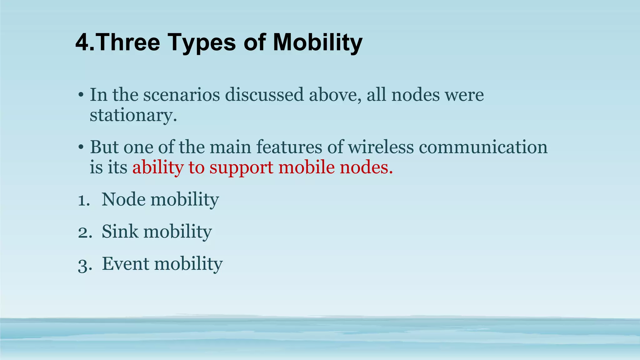 WSN network architecture -Sensor Network Scenarios & Transceiver Design Considerations. | PPTX
