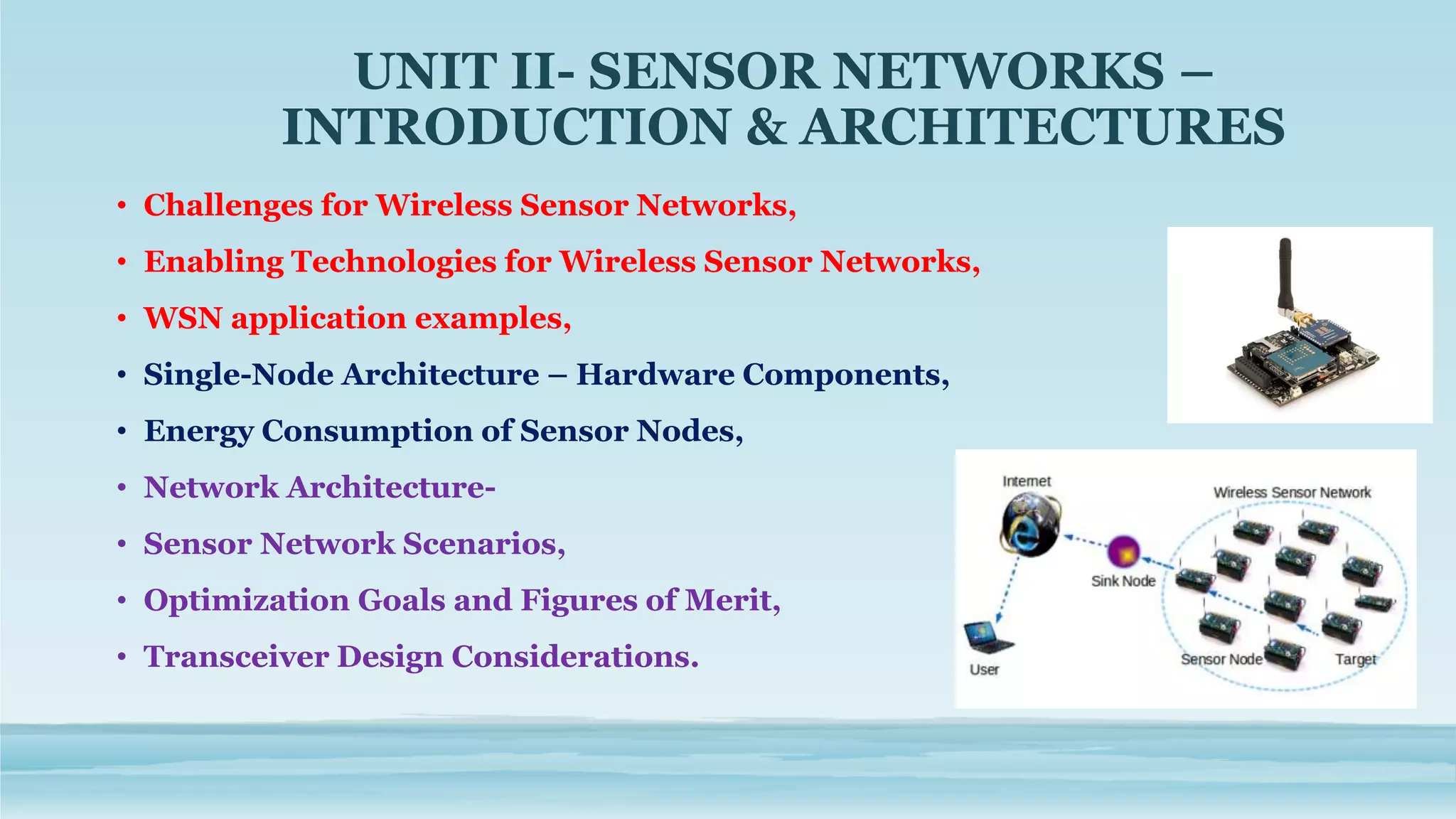 Wsn Network Architecture Sensor Network Scenarios And Transceiver Design