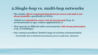 WSN network architecture -Sensor Network Scenarios & Transceiver Design Considerations. | PPTX