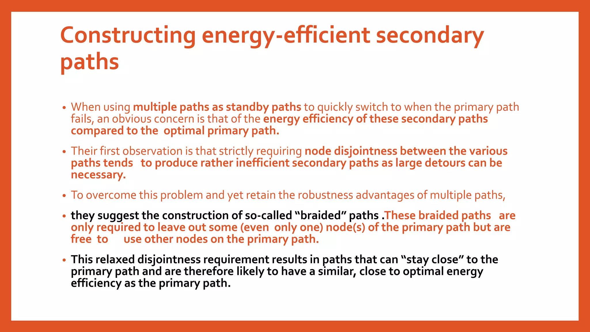 Wsn Routing Protocols Energy Efficient Routing Pptx Internet Of