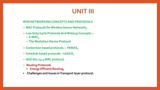 WSN-Routing Protocols Energy Efficient Routing | PPTX