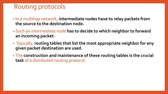 Wsn Routing Protocols Energy Efficient Routing Pptx Internet Of Things Internet