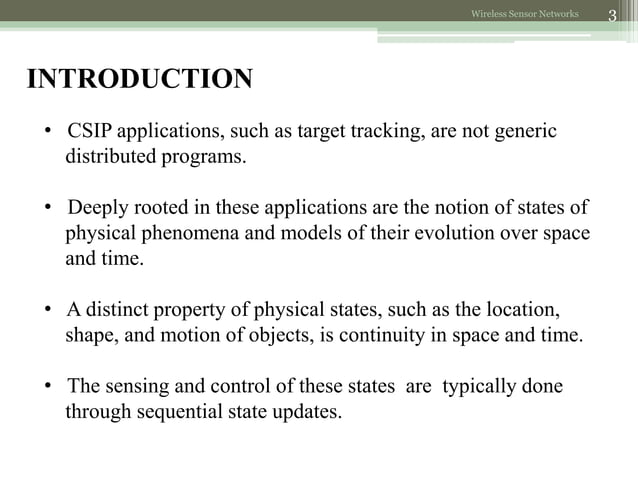 Wsn state-centric programming | PPTX