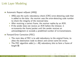 TCP over low-power and lossy networks: tuning the segment size to minimize energy consumption | PDF