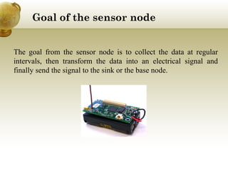 Wireless sensor network and its application | PPT
