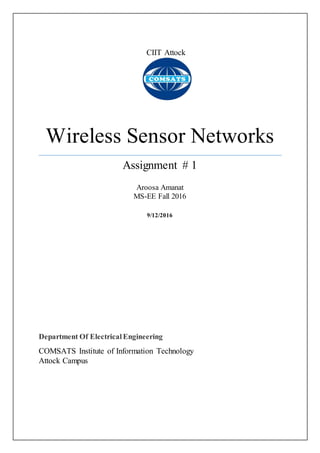 WSN (BACnet,Lonworks,KNX) | DOCX
