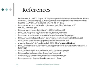 Wireless senson Network WSN Chapter-1.ppt