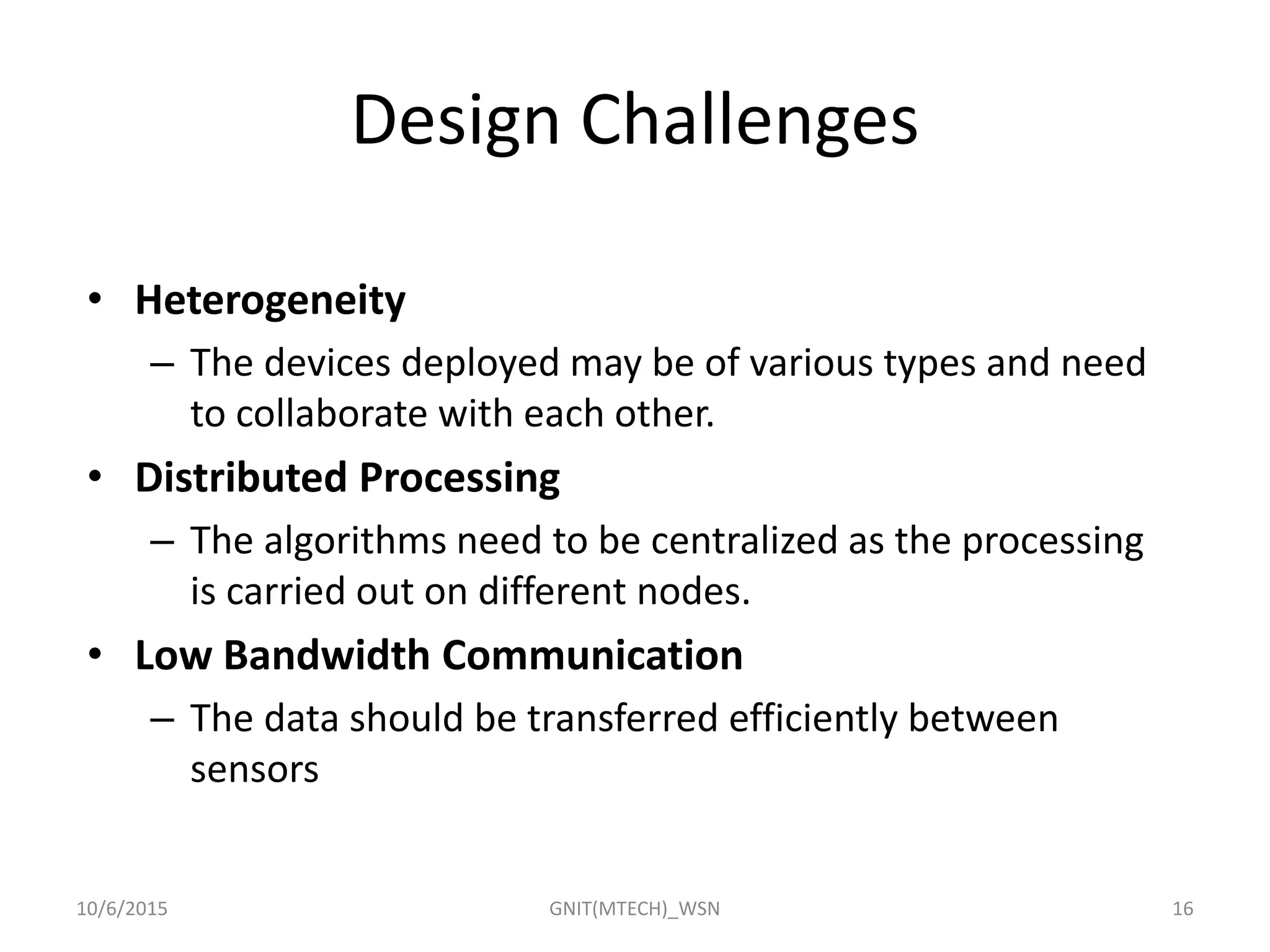 Wireless Sensor Networks ppt | PPTX