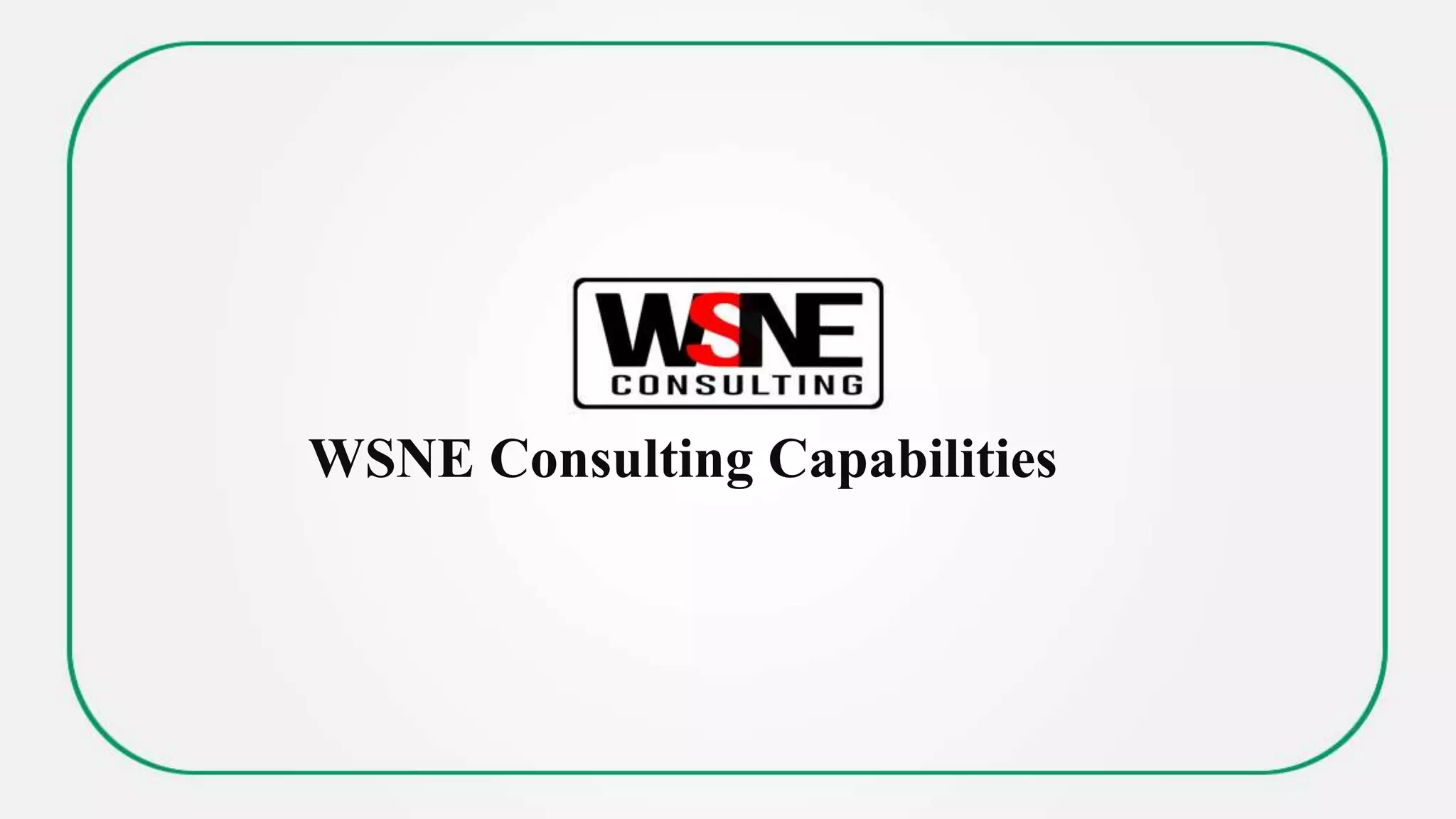 Wsne presentation | PPT