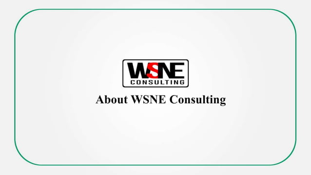 Wsne presentation | PPT