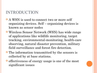 Wsn ppt | PPT