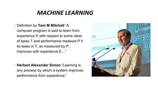 Applications of machine learning in Wireless sensor networks. | PPTX