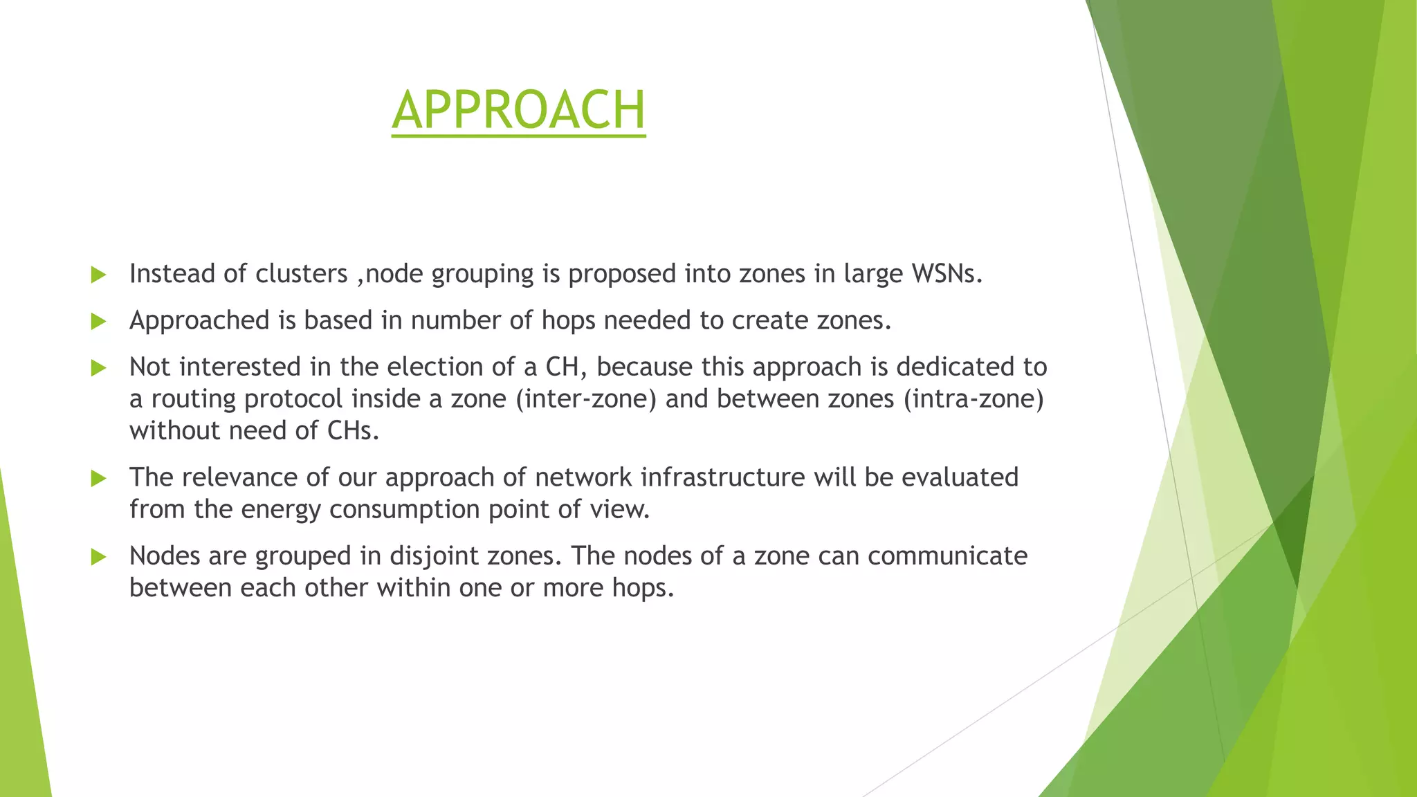 Wireless Sensor Network A Zone Based Approach Ppt