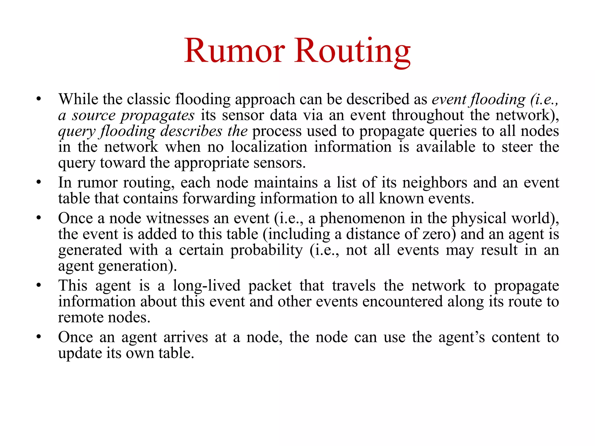 Wsn routing protocol | PPTX