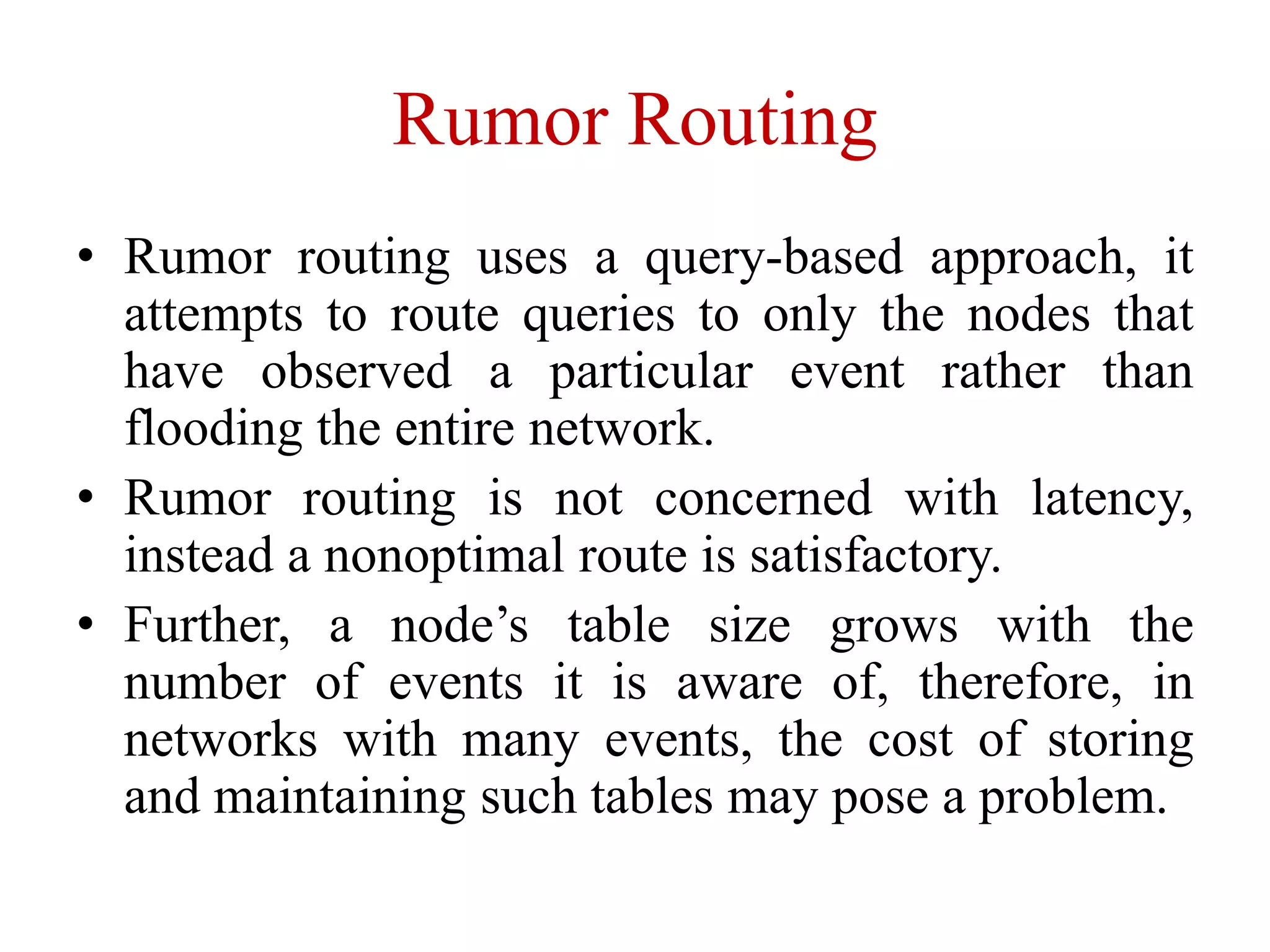 Wsn routing protocol | PPTX