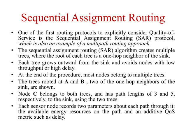 Wsn routing protocol | PPTX