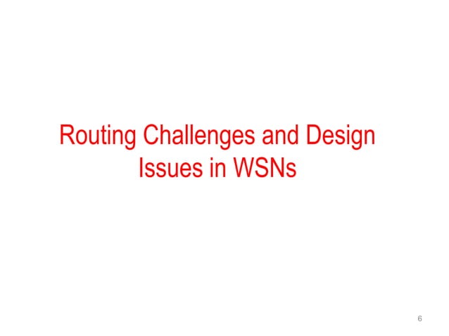Wireless Sensor Network Routing Protocols Ppt