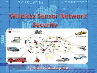 Wireless Sensor Network Security | PPT