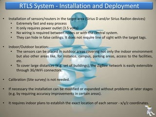 Zigbee Wireless Sensor Network - RTLS and Automation | PPTX