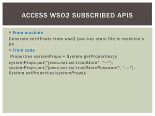 Wso2 Api Manager | PPT