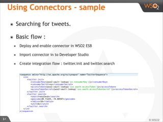Connectors for the New Enterprise with WSO2 ESB 4.8 | PPT