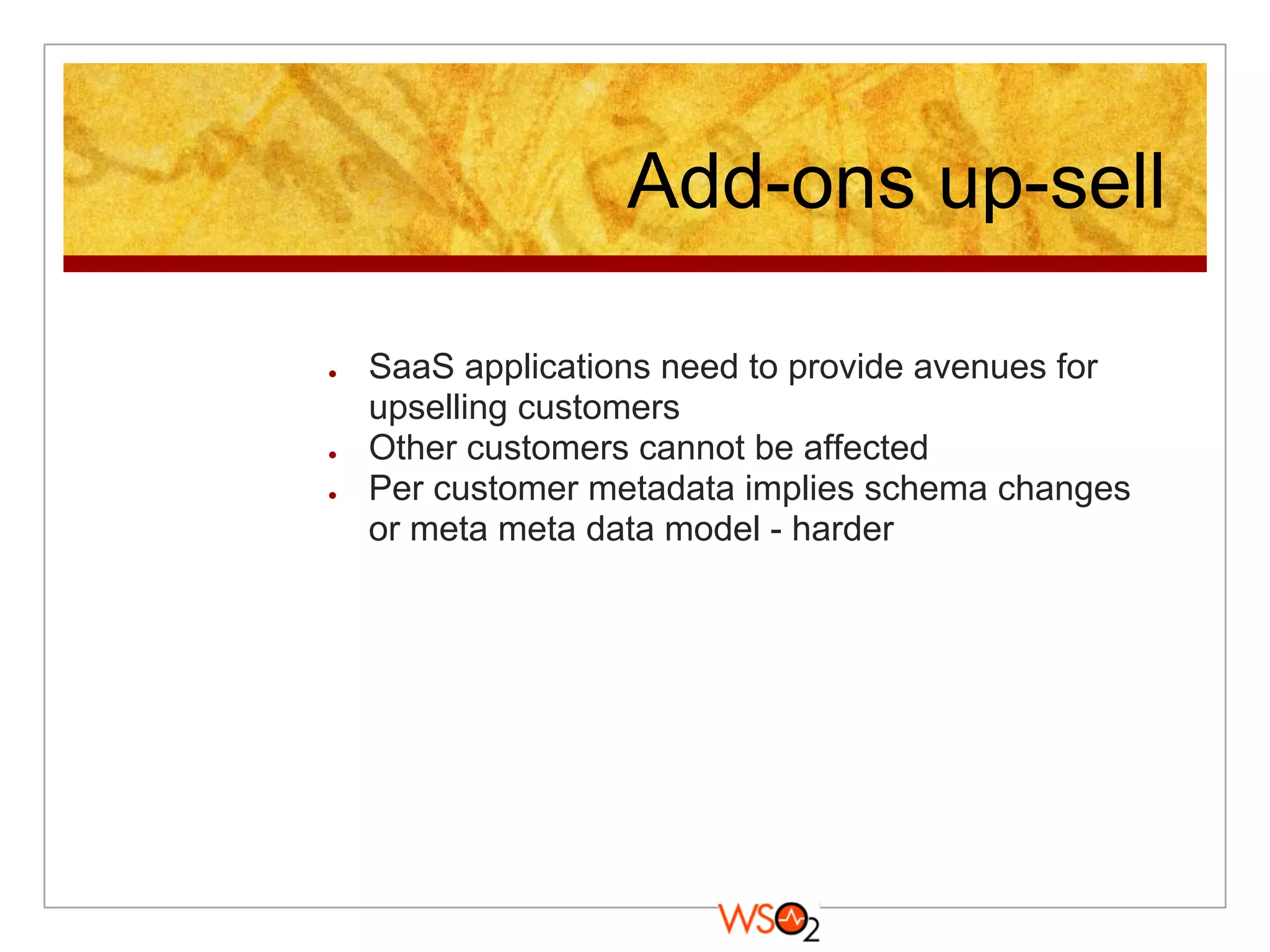 Building a SaaS application using the WSO2 Platform | PPT