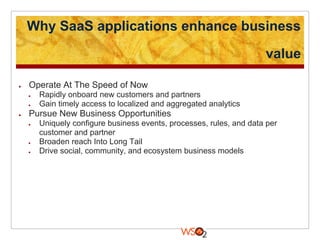 Building a SaaS application using the WSO2 Platform | PPT