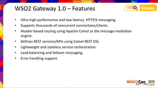 WSO2 Gateway | PPTX | Cloud Computing | Internet