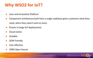 WSO2 IoT Server - Product Overview | PPT