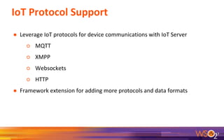 WSO2 IoT Server - Product Overview | PPT