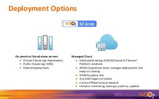 WSO2 IoT Server - Product Overview | PPT