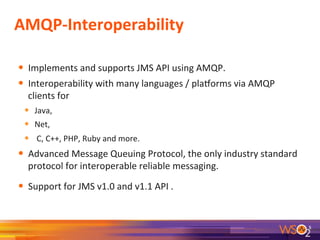 WSO2 Message Broker - Product Overview | PPT