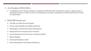 Wso2 tutorial | PPTX | Cloud Computing | Internet