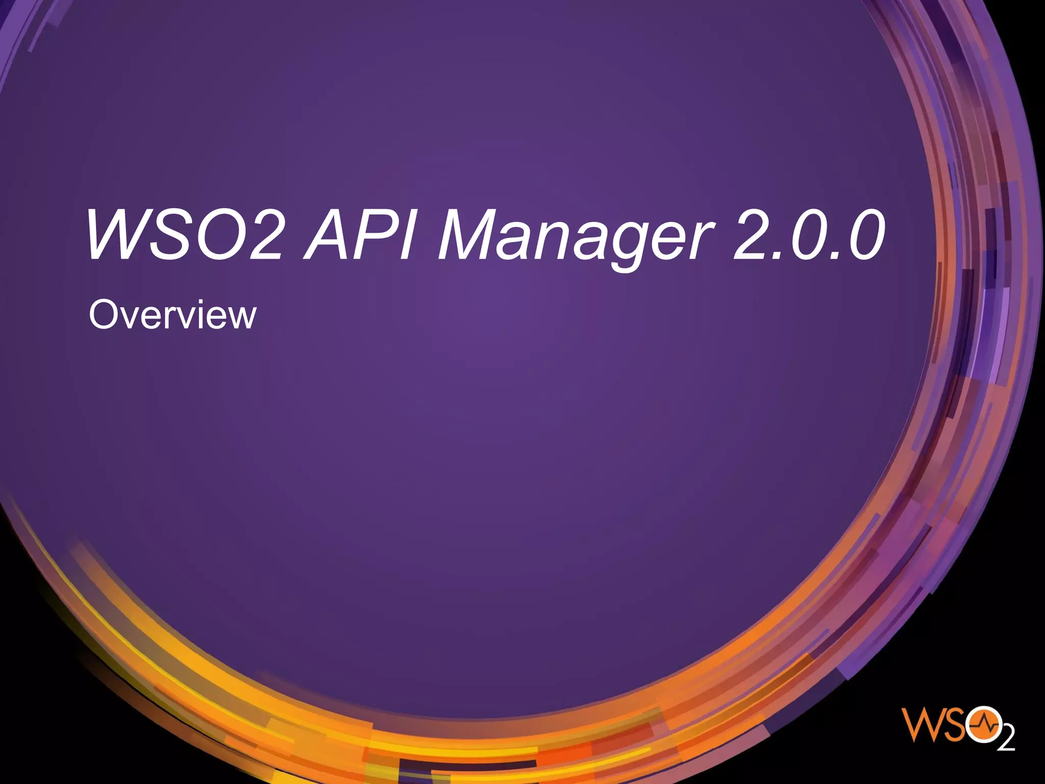 Wso2 Api Manager 2 0 Overview Pdf