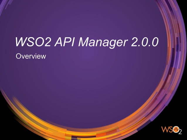 WSO2 API Manager 2.0 - Overview | PDF