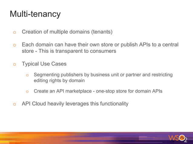 WSO2 API Manager 2.0 - Overview | PDF