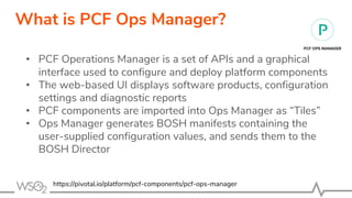 WSO2 API Manager Reference Architecture for Pivotal Cloud Foundry | PPT