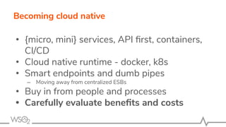 [WSO2 API Day Dallas 2019] Cloud-native Integration for the Enterprise | PDF | Cloud Computing ...