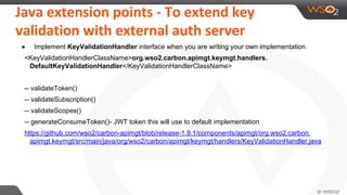 Using a Third Party Key Management System with WSO2 API Manager | PPT