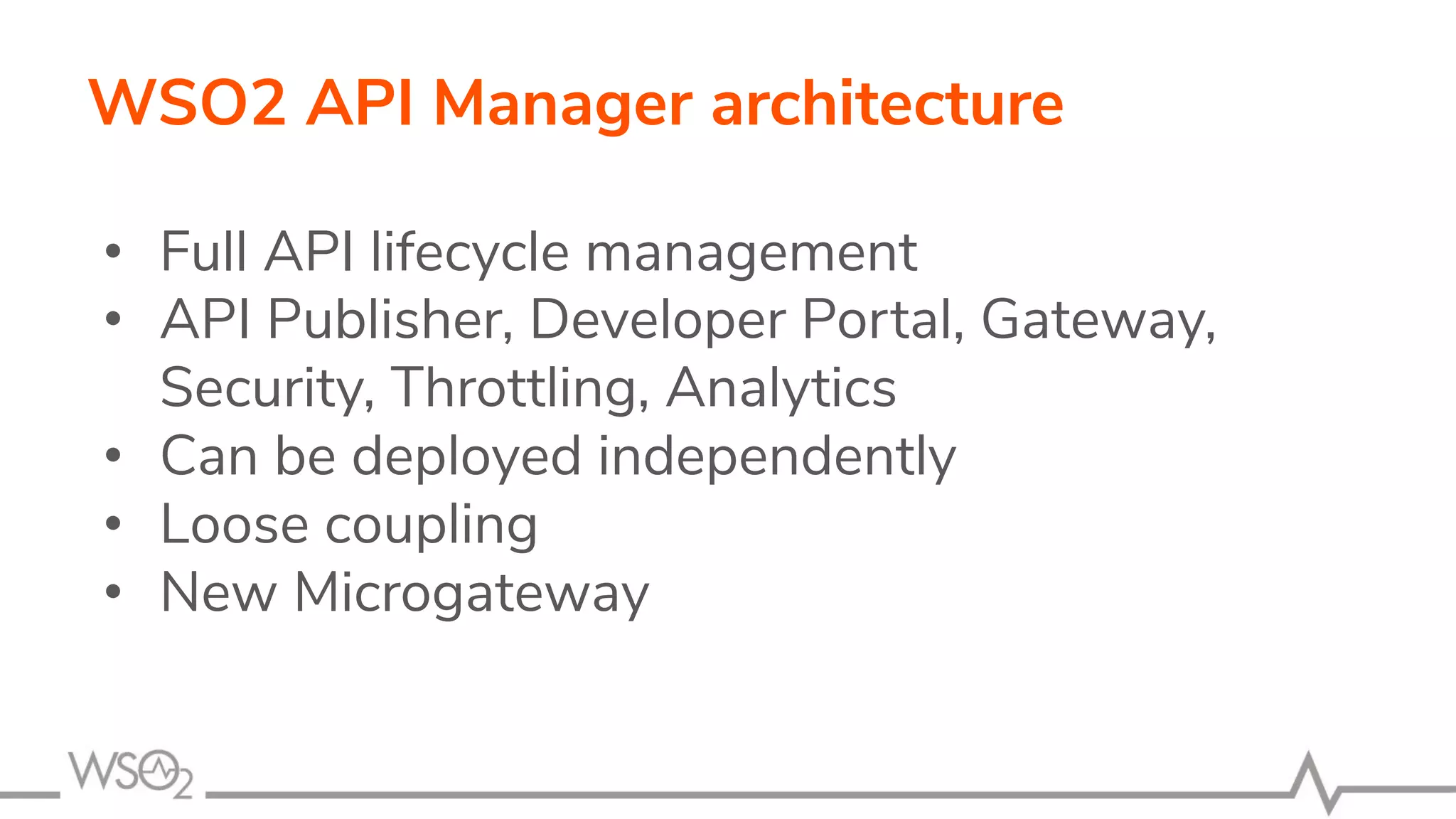 Wso2 api microgateway deployment patterns | PPT