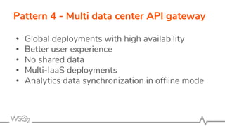 Wso2 api microgateway deployment patterns | PPT