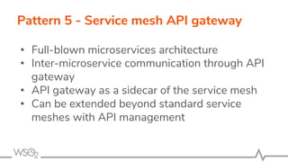 Wso2 api microgateway deployment patterns | PPT
