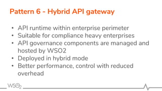 Wso2 api microgateway deployment patterns | PPT