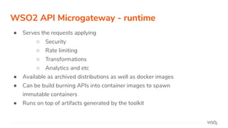 WSO2 API microgateway introduction | PPT