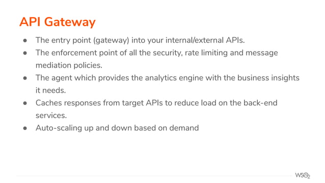 WSO2 API microgateway introduction | PPT