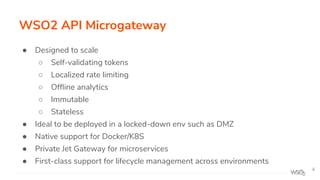 WSO2 API microgateway introduction | PPT