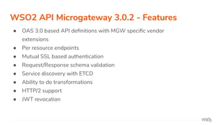WSO2 API microgateway introduction | PPT