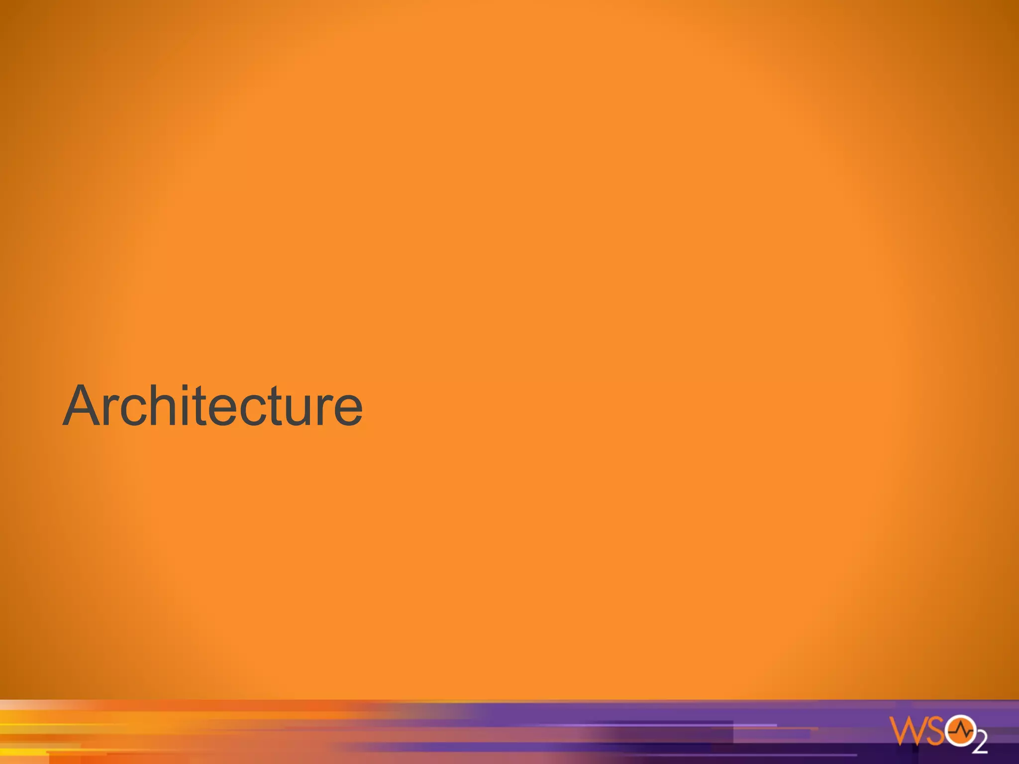 WSO2 Application Server - Product Overview | PPT