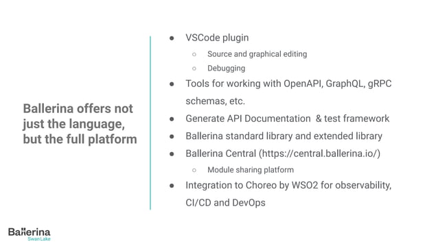 Utilizing Ballerina for Cloud Native Integrations | PPT Utilizing Ballerina for Cloud Native Integrations | PPT