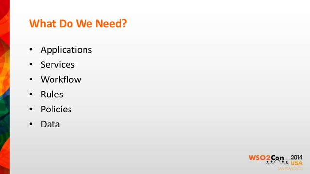 Connected Government Reference Architecture - WSO2Con 2014 USA | PPTX